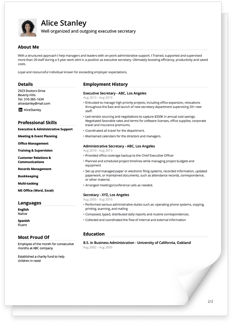 Professional Cv Format Photo Resume Templates Professional Cv Formats Resumonk Increase Your 