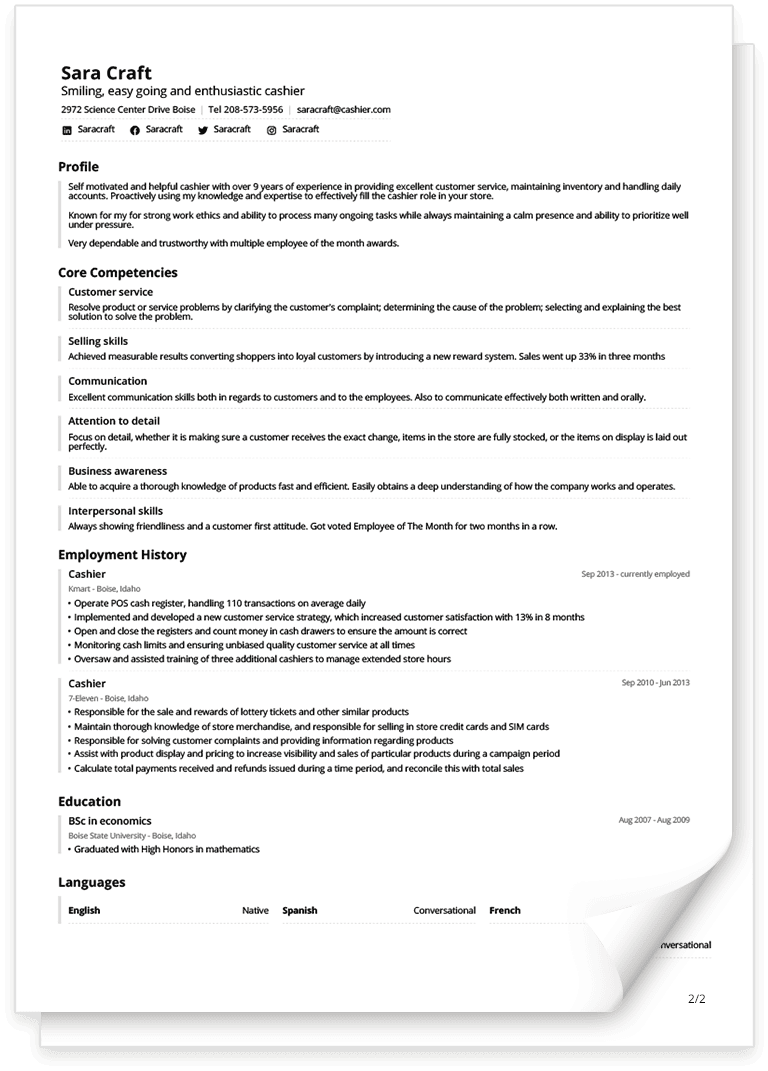 Cv Format For Job 2021 2021 Professional Cv Templates Free Download 